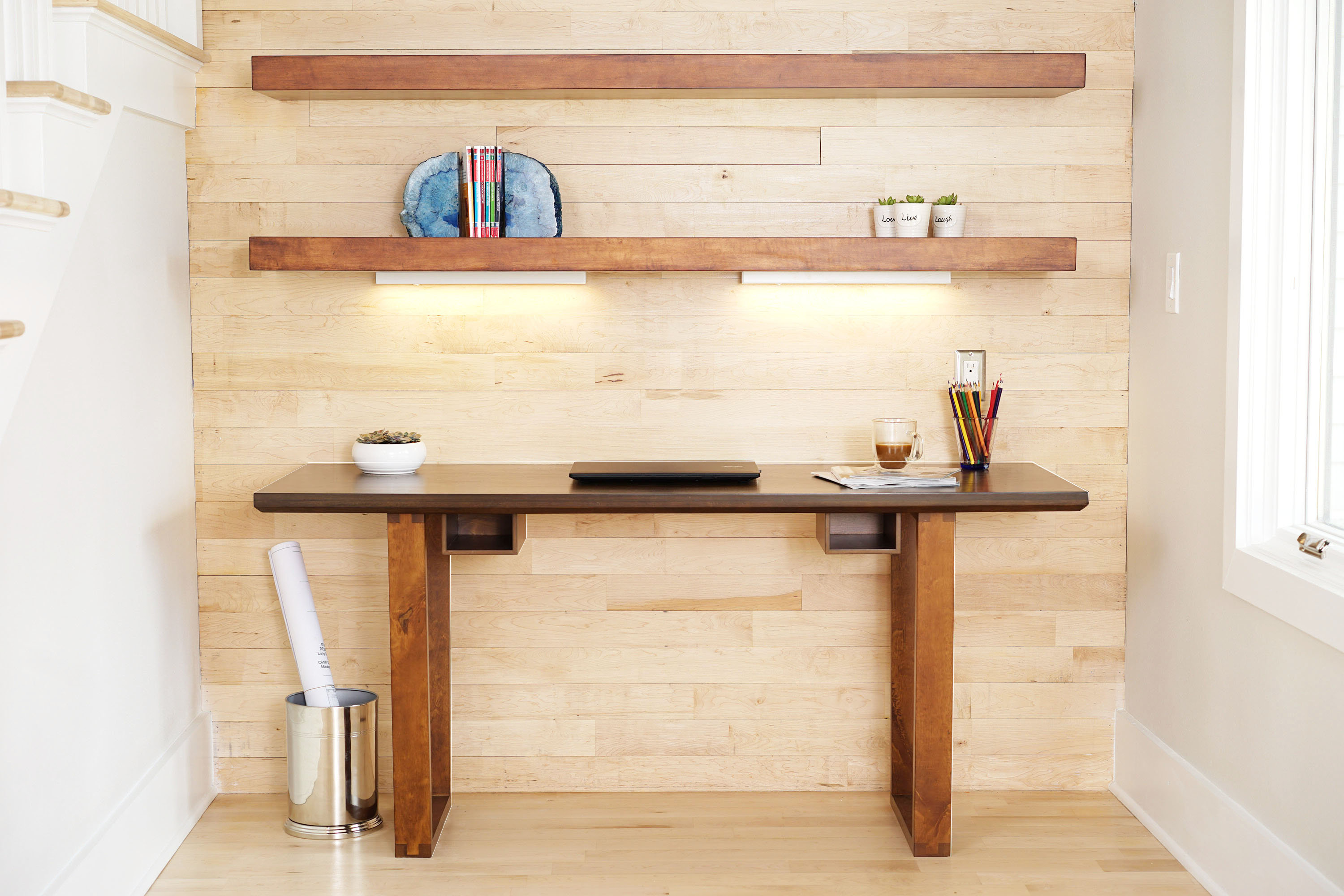 Millwood Pines Abirad Reversible Desk & Reviews | Wayfair