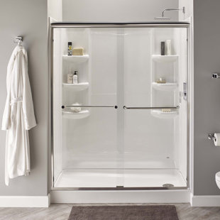 Find the Perfect Shower Walls, Panels, & Surrounds | Wayfair