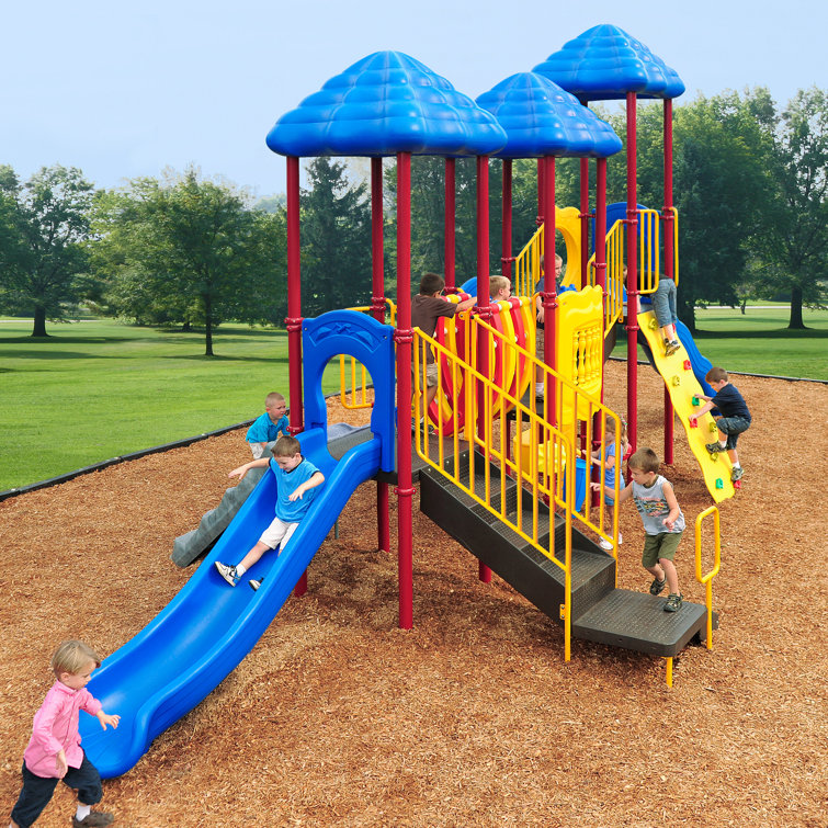 Ultra Play UPlay Today Rainbow Lake Playground System | Wayfair.ca