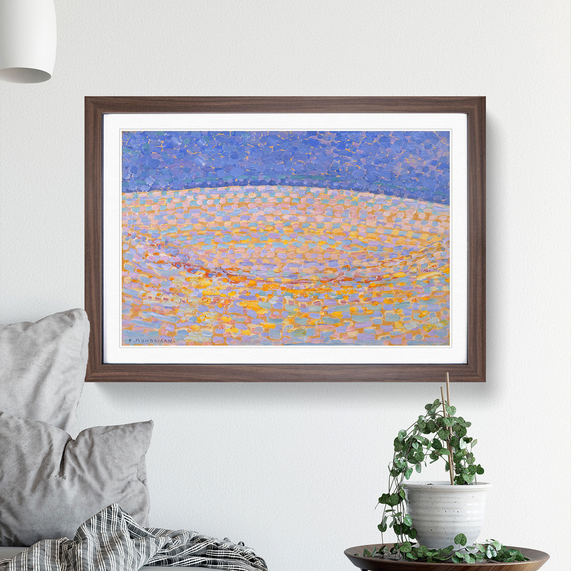 East Urban Home Dune Iii by Piet Mondrian - Picture Frame Painting ...