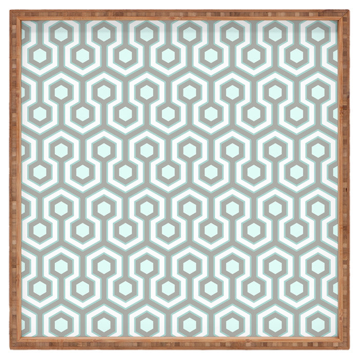 Ebern Designs Icicle Square Accent Tray & Reviews | Wayfair