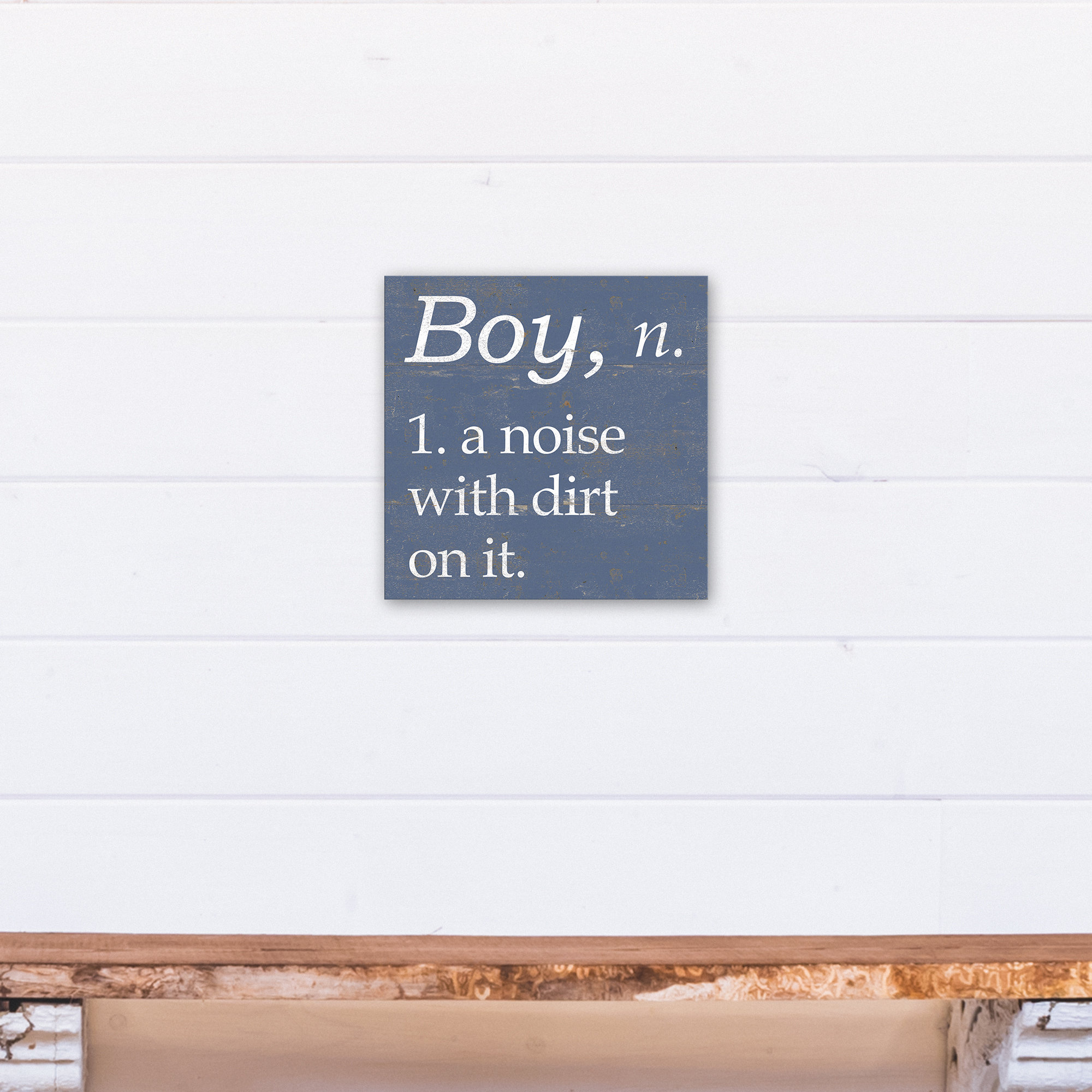 Red Barrel Studio® Boy Definition - Wrapped Canvas Textual Art | Wayfair