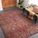 Langley Street Fleckenstein Power Loom Performance Red Rug & Reviews ...