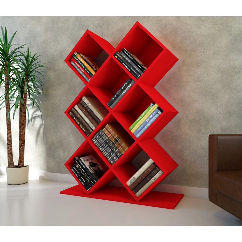Ebern Designs Margarito 90Cm H x 129Cm W Bookcase & Reviews | Wayfair.co.uk
