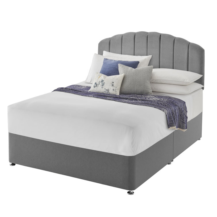 Silentnight upholstered premium Divan bed - base only & Reviews ...