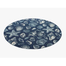 Highland Dunes Hollar Indoor / Outdoor Area Rug in Medium Blue | Wayfair