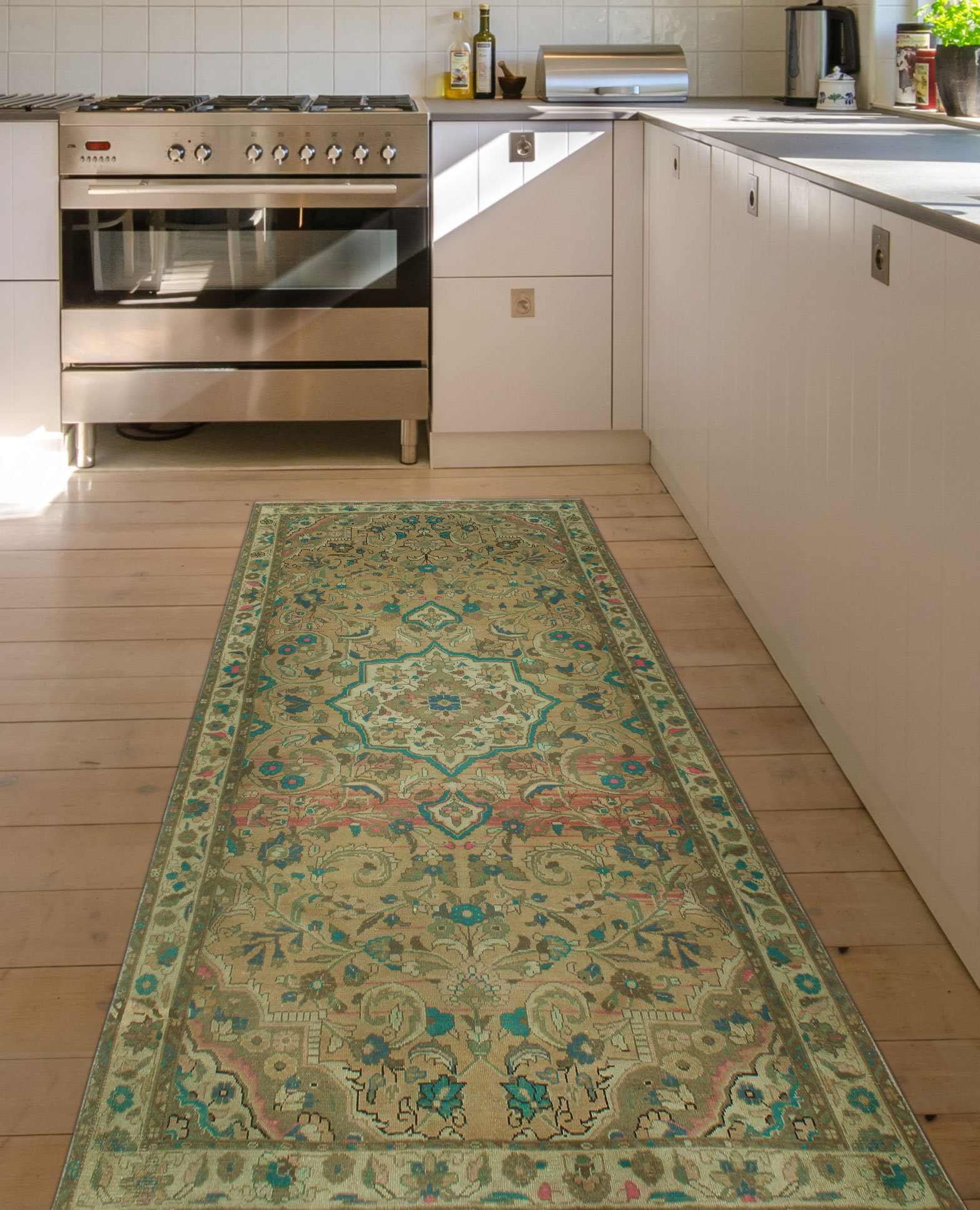 Union Rustic Boleslao Green Rug | Wayfair