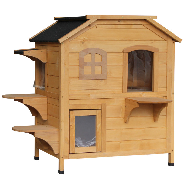 Tucker Murphy Pet™ Elliana Cat House & Reviews | Wayfair