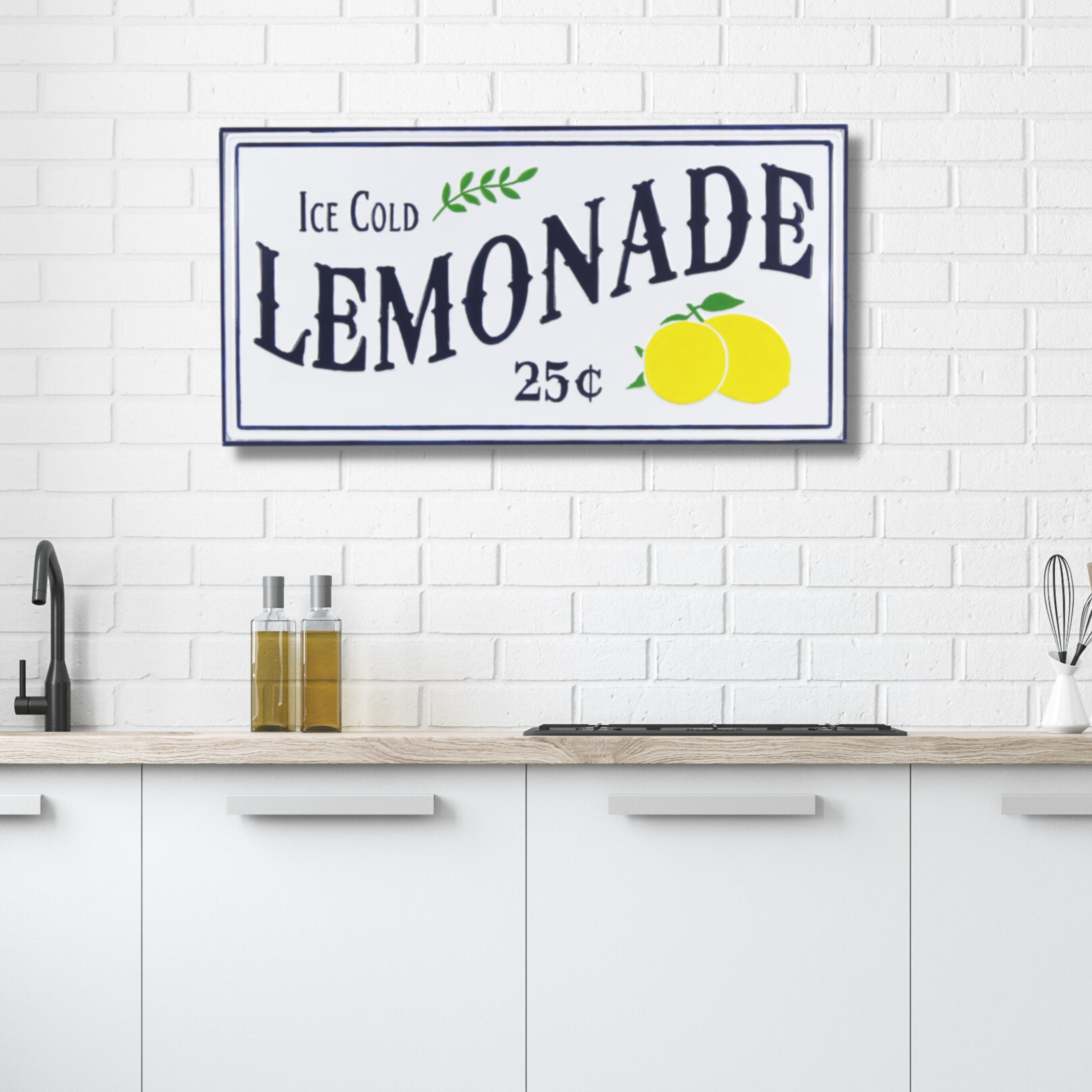 Cheungs Ice Cold Lemonade Sign | Wayfair