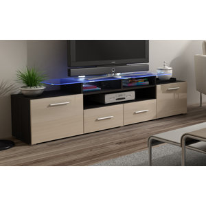 Orren Ellis Darrie 76.5'' Media Console & Reviews | Wayfair