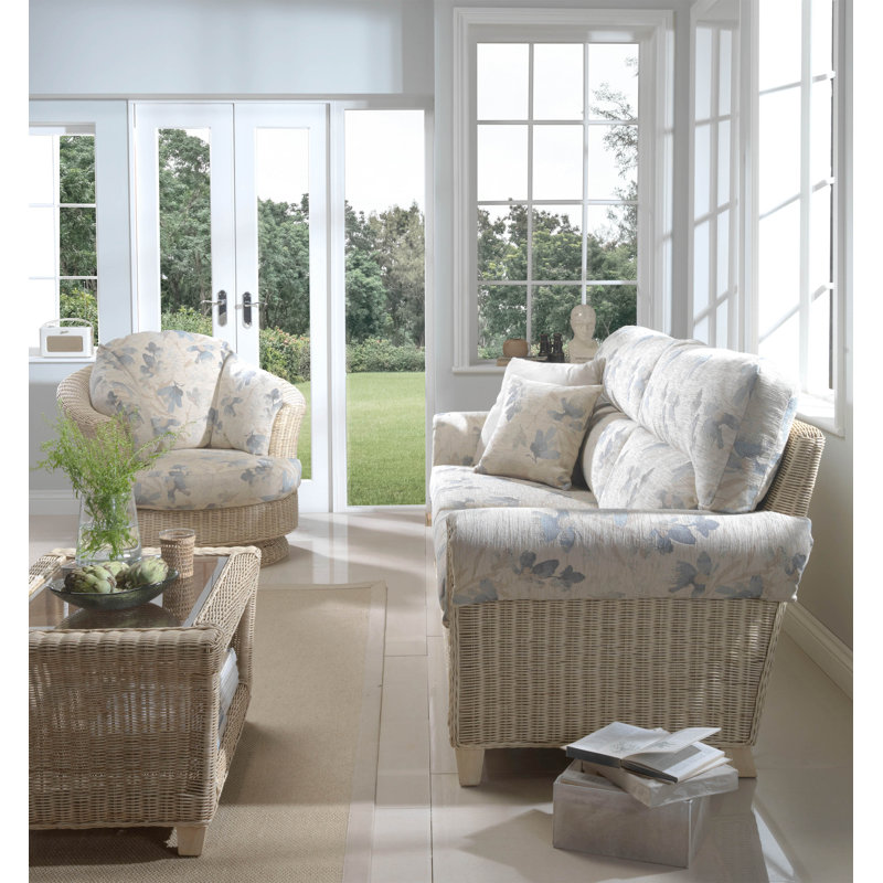 Highland Dunes Cynthia 3 Piece Conservatory Sofa Set & Reviews ...