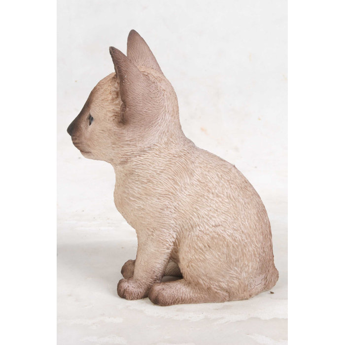 Hi-Line Gift Ltd. Siamese Kitten Statue & Reviews | Wayfair