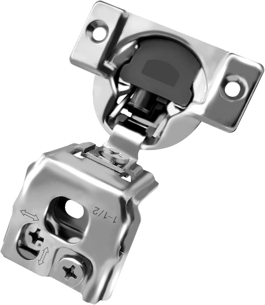 Berta 1 1/2 105 Degree Soft Close Face Frame Concealed Overlay Hinge ...
