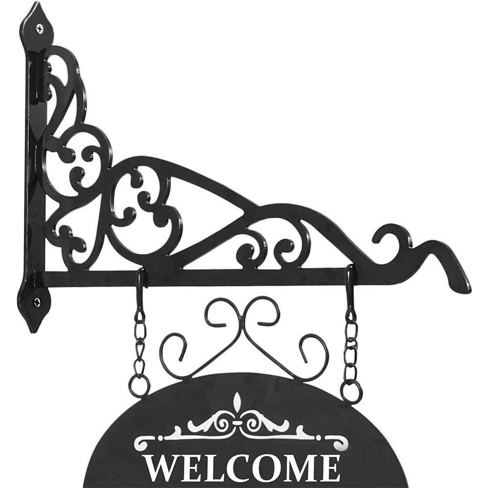 Red Barrel Studio® Hanging Sign Bracket, Outdoor Wall Hanger | Wayfair