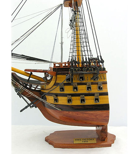 Old Modern Handicrafts Victory Bow Section Model Ship | Wayfair