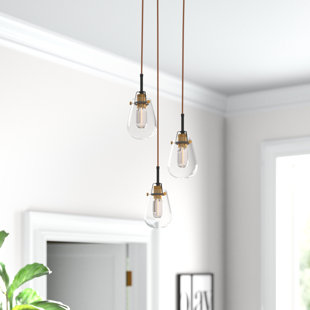 Wayfair | 3 Light Cluster Pendant Lighting You'll Love in 2022