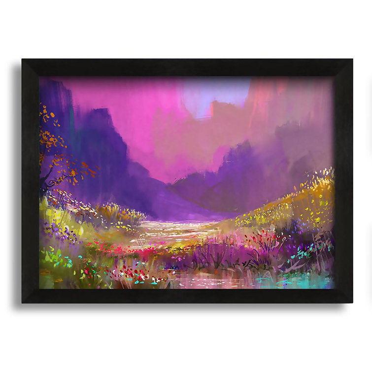 Union Rustic Perfect Wild Flower Dream - Picture Frame Painting on ...