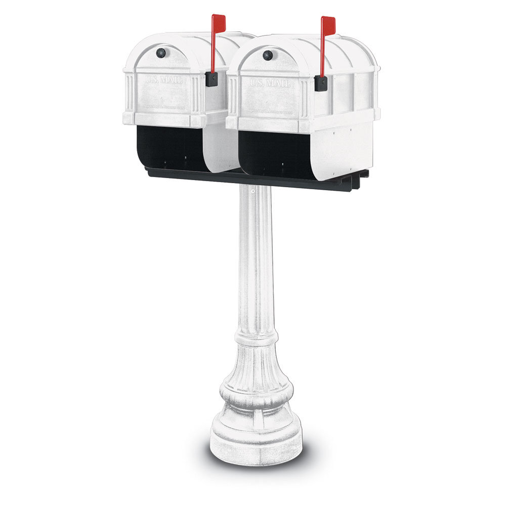 PostalProductsUnlimitedInc. Wales Mounted Multi-Family Mailbox with ...