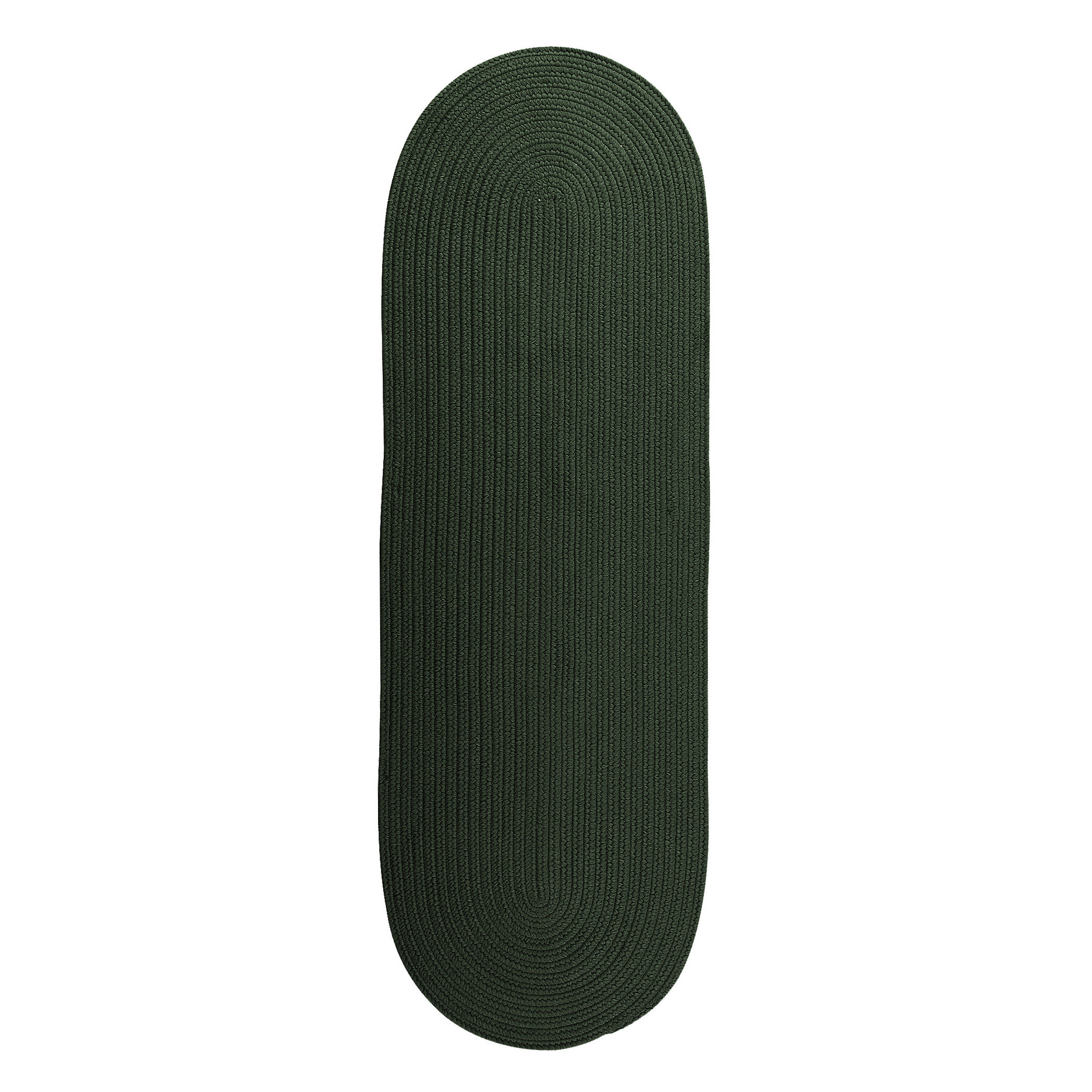 Bay Isle Home Shepler Braided Dark Green Indoor/Outdoor Rug & Reviews ...