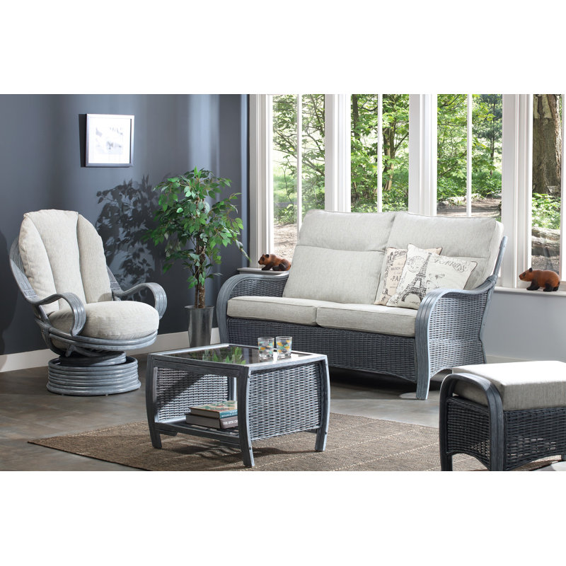 Fernleaf Leon 4 Piece Conservatory Sofa Set | Wayfair.co.uk