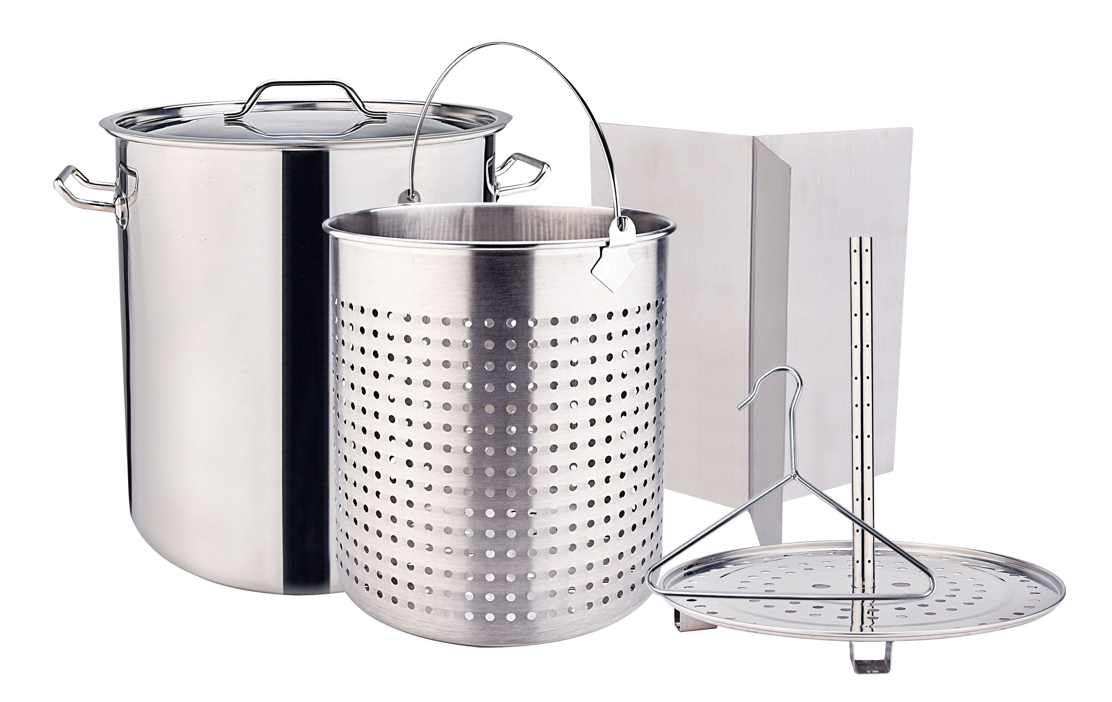 ARC Stainless Steel Stock Pot with Lid & Reviews | Wayfair