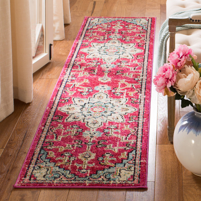 World Menagerie Mifley Fuchsia Pink Rug & Reviews | Wayfair.co.uk