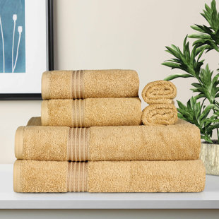 Wayfair | Yellow & Gold Bath Towels You'll Love in 2022