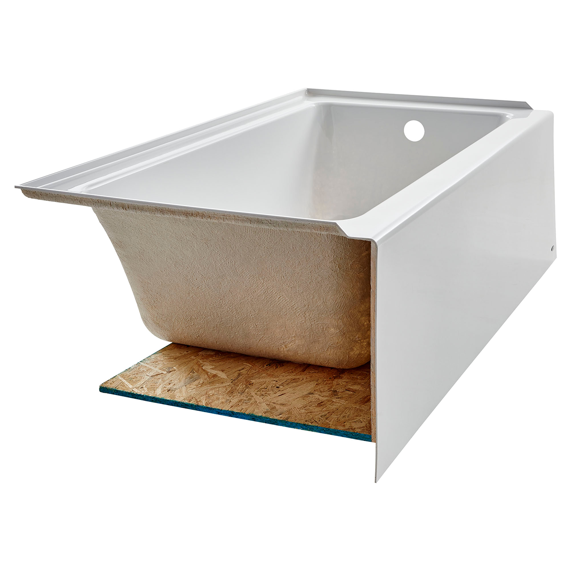 American Standard Studio Acrylic Tub 60" x 30" Alcove Soaking Acrylic ...