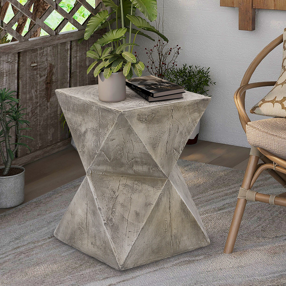 Abble Inc. 17.5'' Tall Abstract End Table | Wayfair