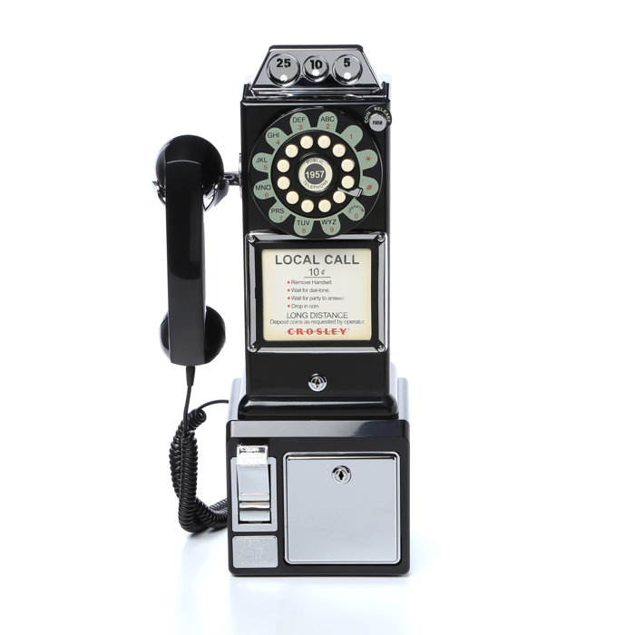 Williston Forge Vintage Pay Phone & Reviews | Wayfair