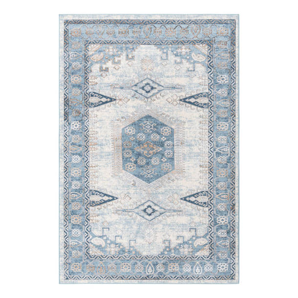 Langley Street Alamo Performance Ivory Rug & Reviews | Wayfair