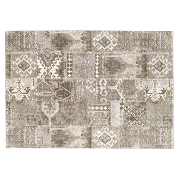 Natur Pur Teddy Tufted Beige/White Rug | Wayfair.co.uk