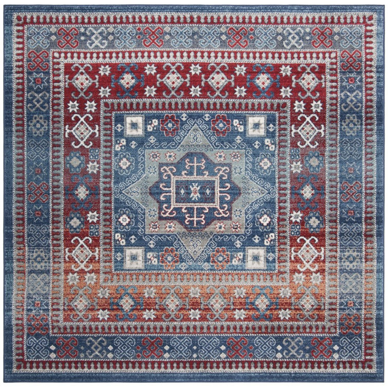 Bloomsbury Market Somerville Rowan Red Rug & Reviews | Wayfair.co.uk