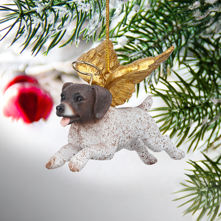 Design Toscano Pointer Dog Angel Hanging Figurine | Wayfair.ca
