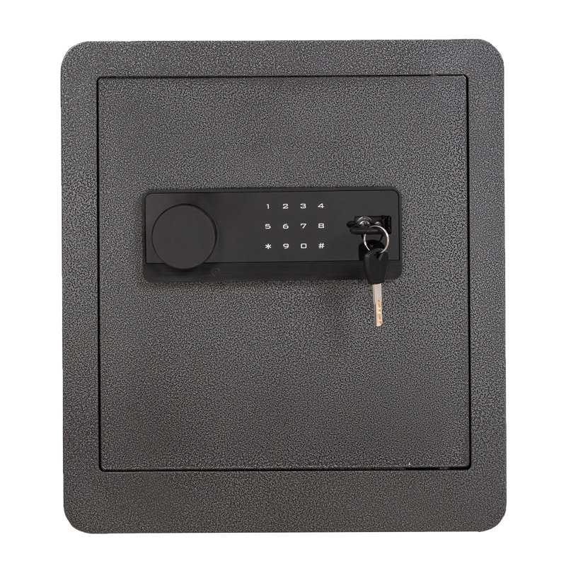 Lucky Furniture Steel Safe Box with Dual-Lock | Wayfair