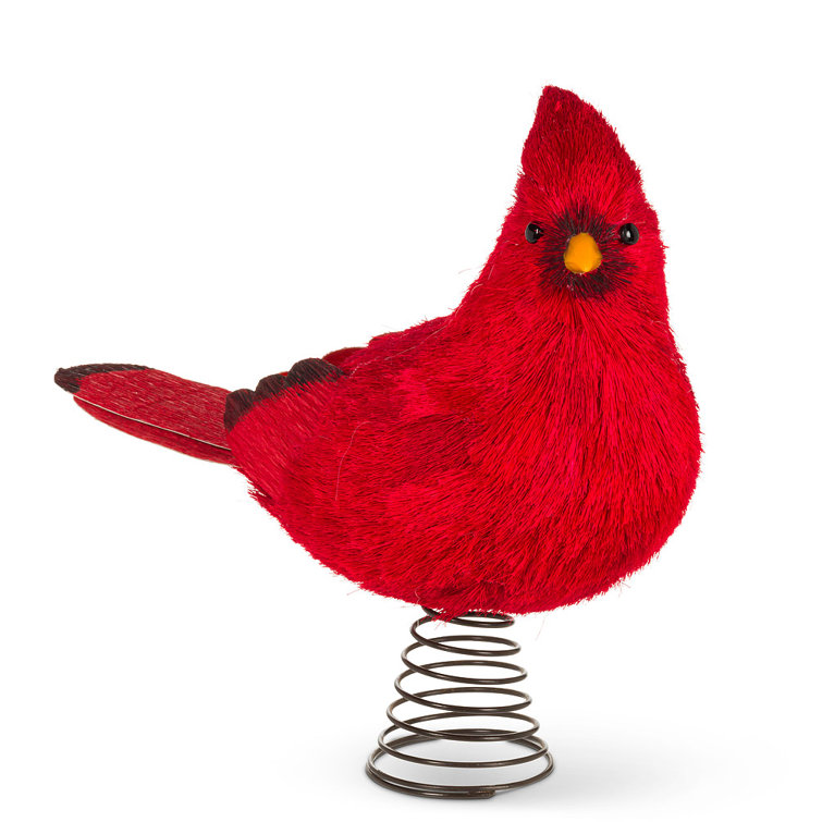 The Holiday Aisle® Cardinal Tree Topper | Wayfair