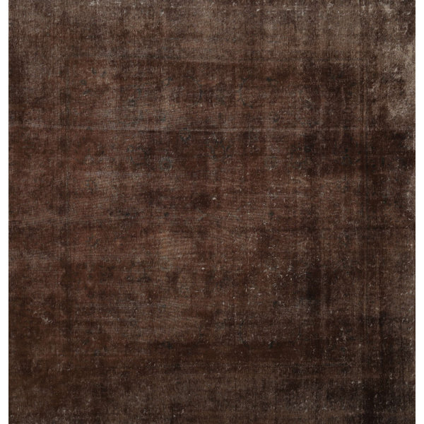Bloomsbury Market Traditional Dark Brown Area Rug | Wayfair