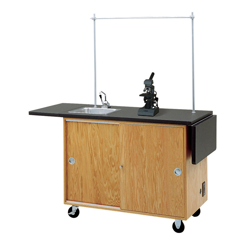 Diversified Woodcrafts Mobile Series Laboratory Unit With Storage ...
