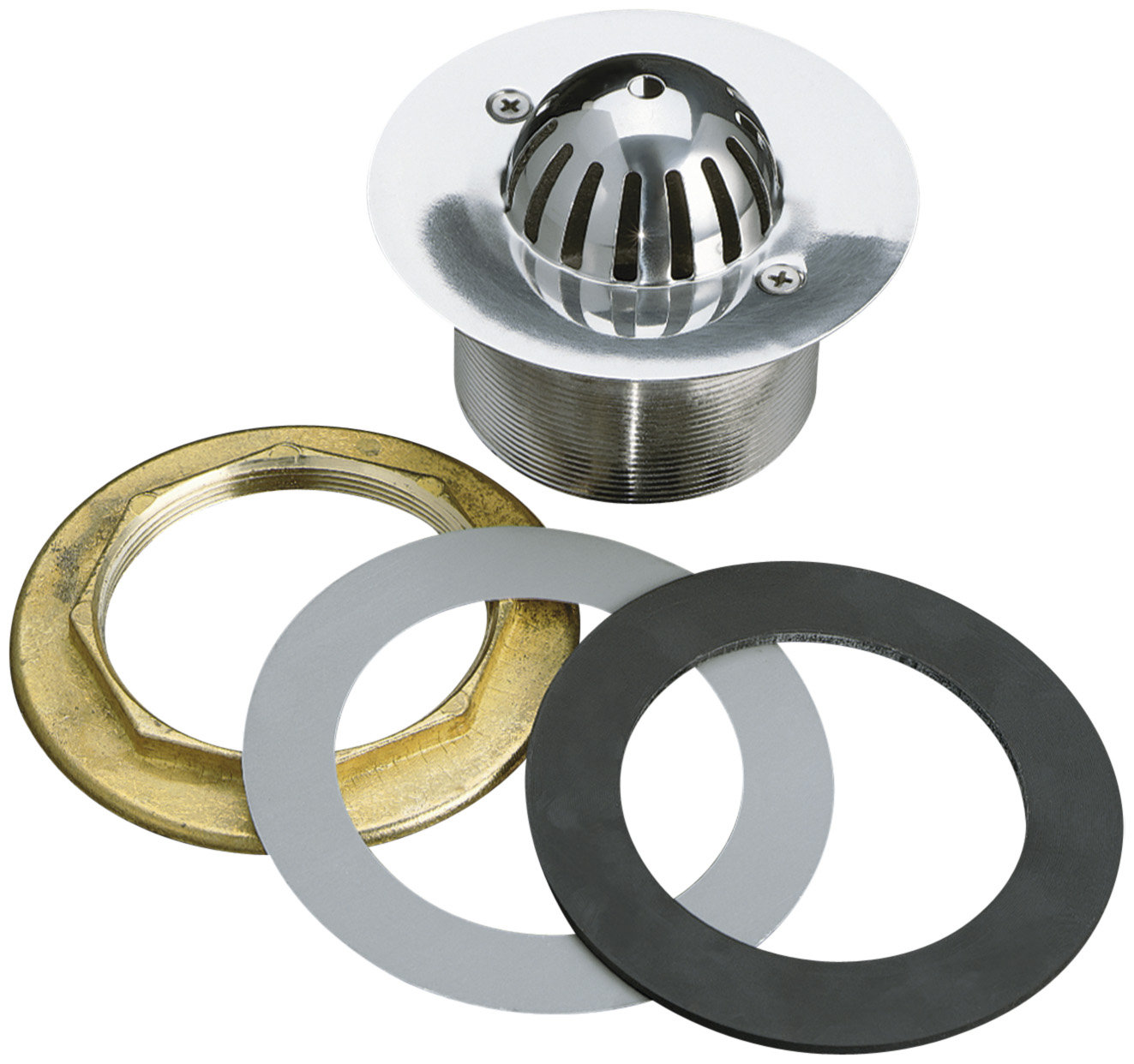 Kohler Stainless Steel Beehive Grate Urinal Strainer | Wayfair