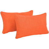 Wayfair | Orange Outdoor Pillows You'll Love in 2023