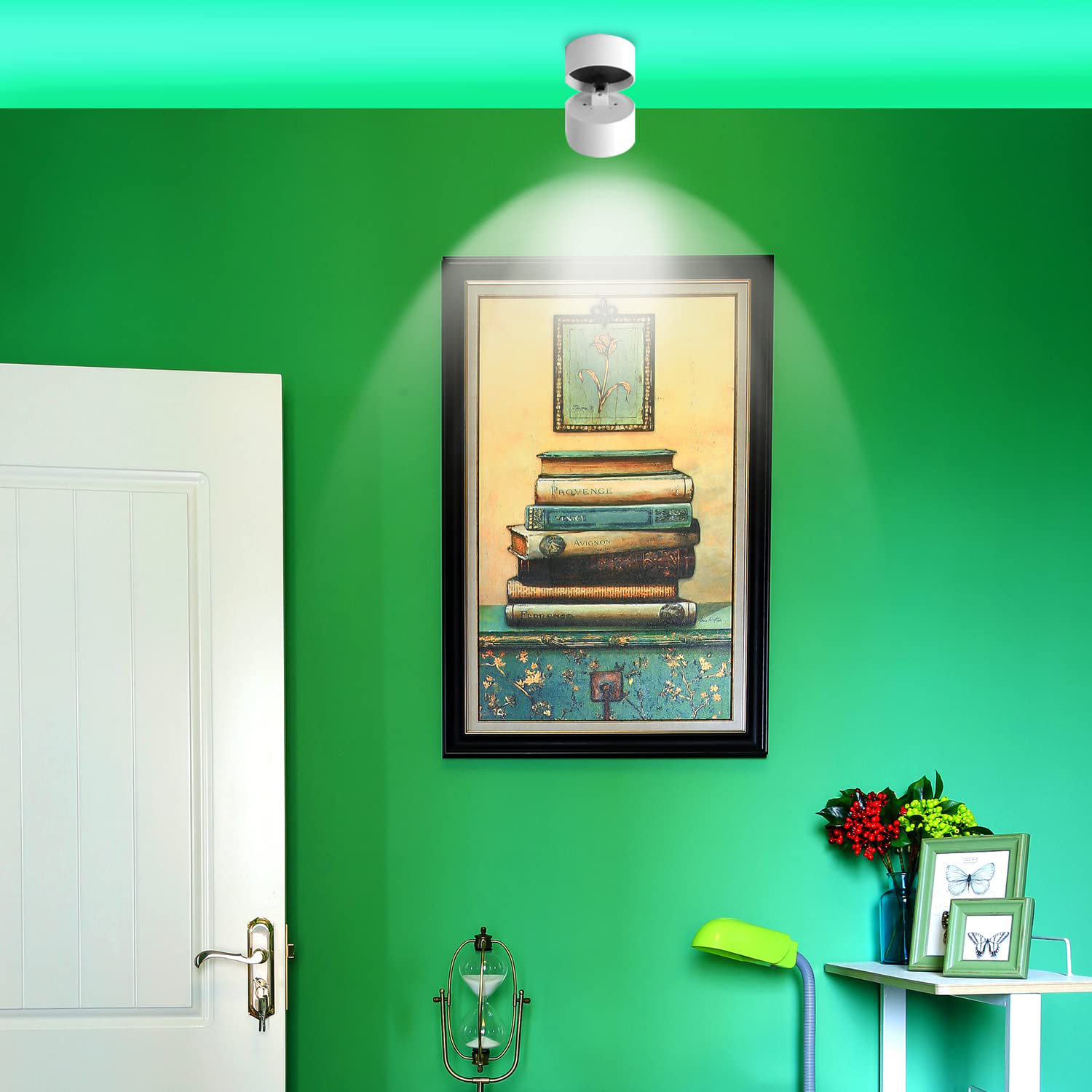 CROSTER LED Ceiling Spotlight Dimmable - 360Adjustable 10W COB Ceiling ...