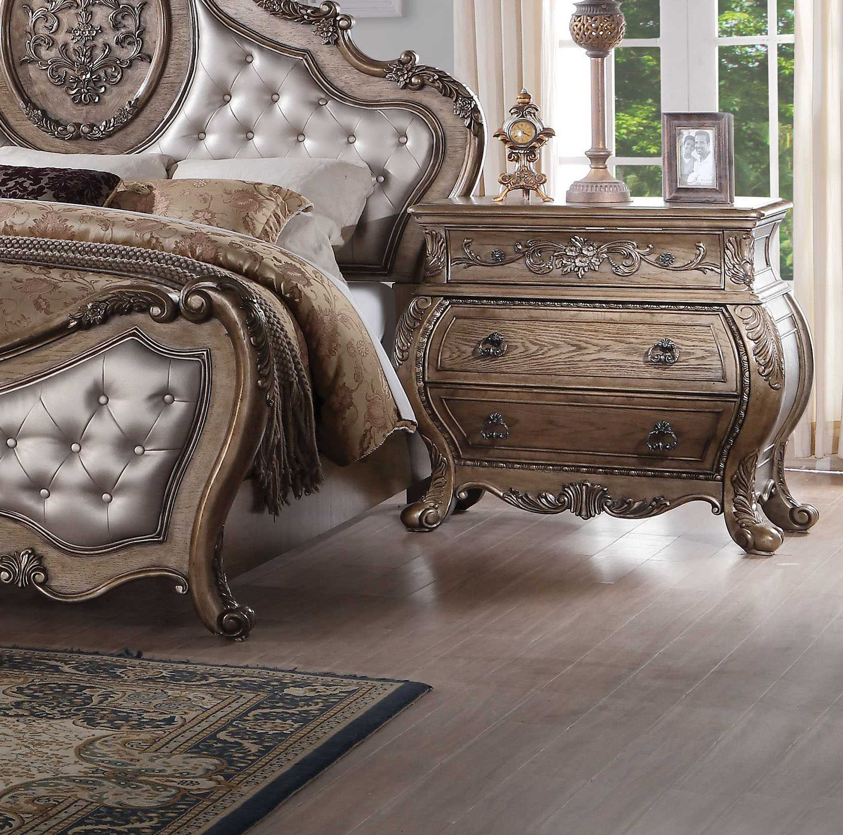 House of Hampton® Maysonet Solid Wood Nightstand | Wayfair