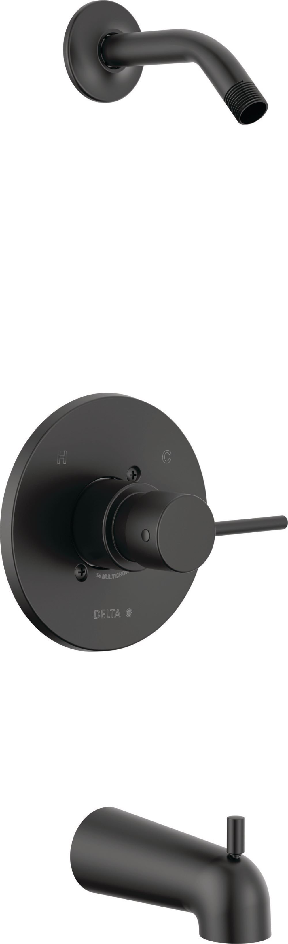 Delta Modern Monitor 14 Series Tub & Shower Trim -Less Head | Wayfair