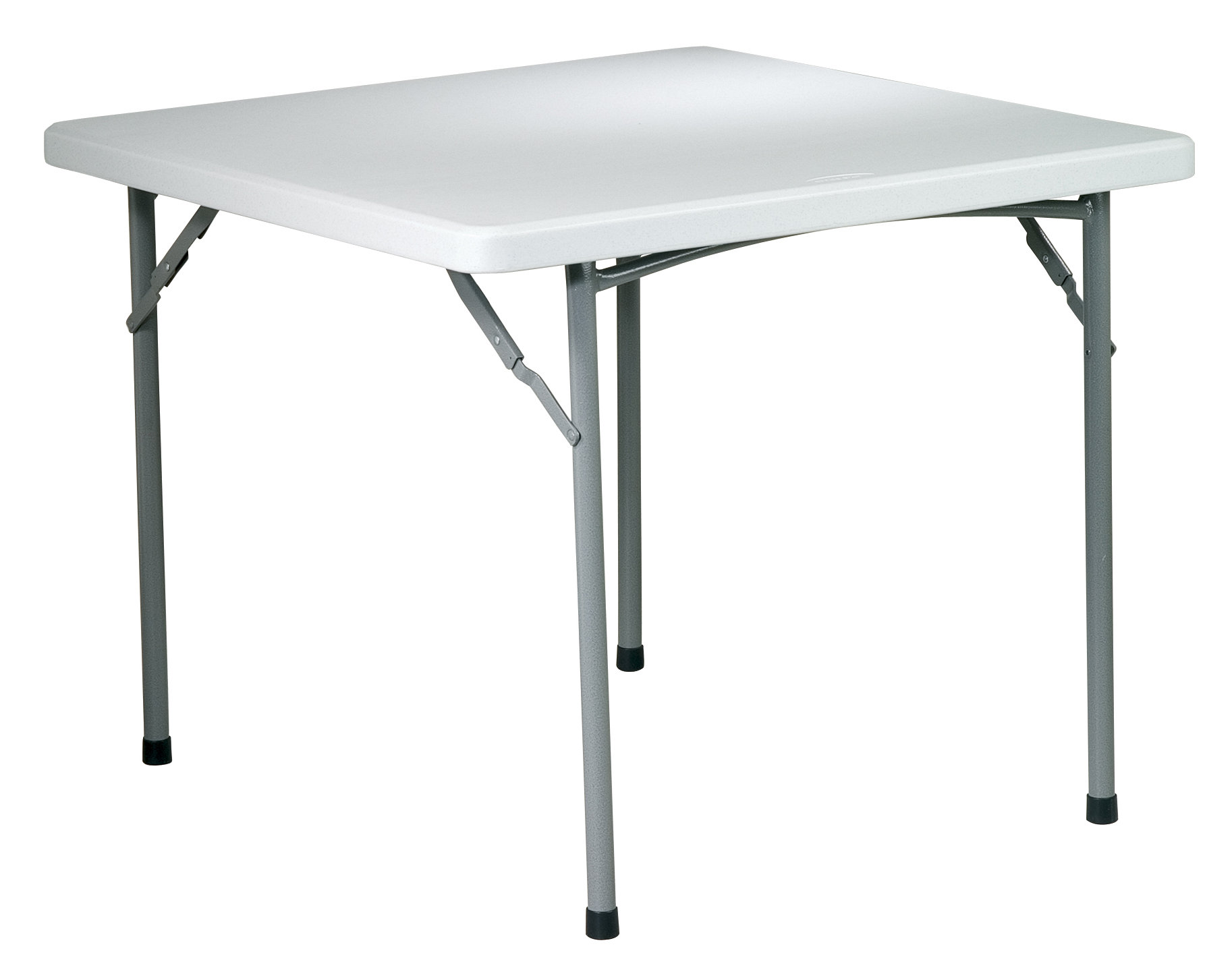 Office Star 36'' Plastic Square Portable Folding Table & Reviews | Wayfair