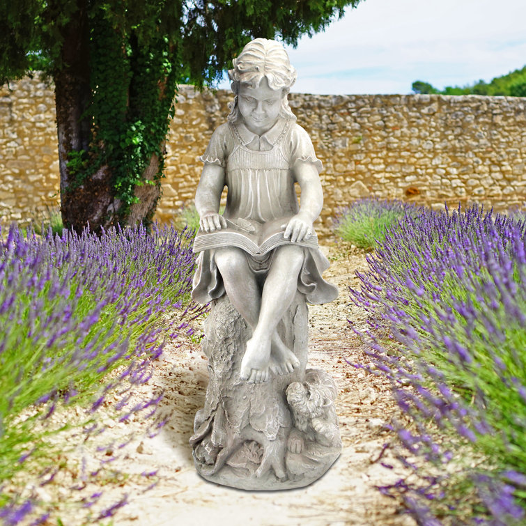 Design Toscano Reading Children Sierra Garden Statue | Wayfair