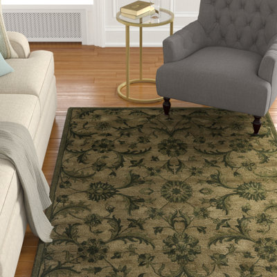 Wool Green Rugs You'll Love in 2020 | Wayfair
