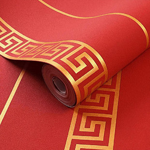Wayfair | Red Peel & Stick Wallpaper You'll Love in 2023
