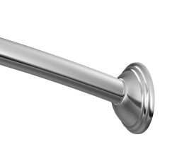 Brushed Gold Shower Rod | Wayfair