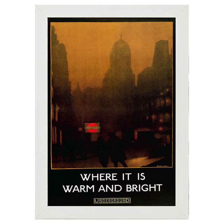 Maturi 1924 Warm and Bright - Picture Frame Advertisement | Wayfair.co.uk