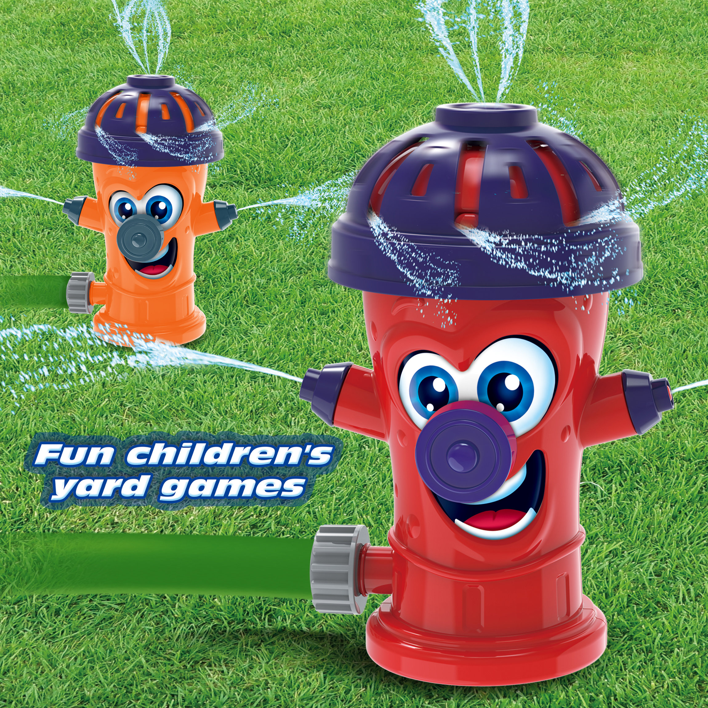 Splash Buddies Outdoor Sprinkler Fire Hydrant Sprayer | Wayfair